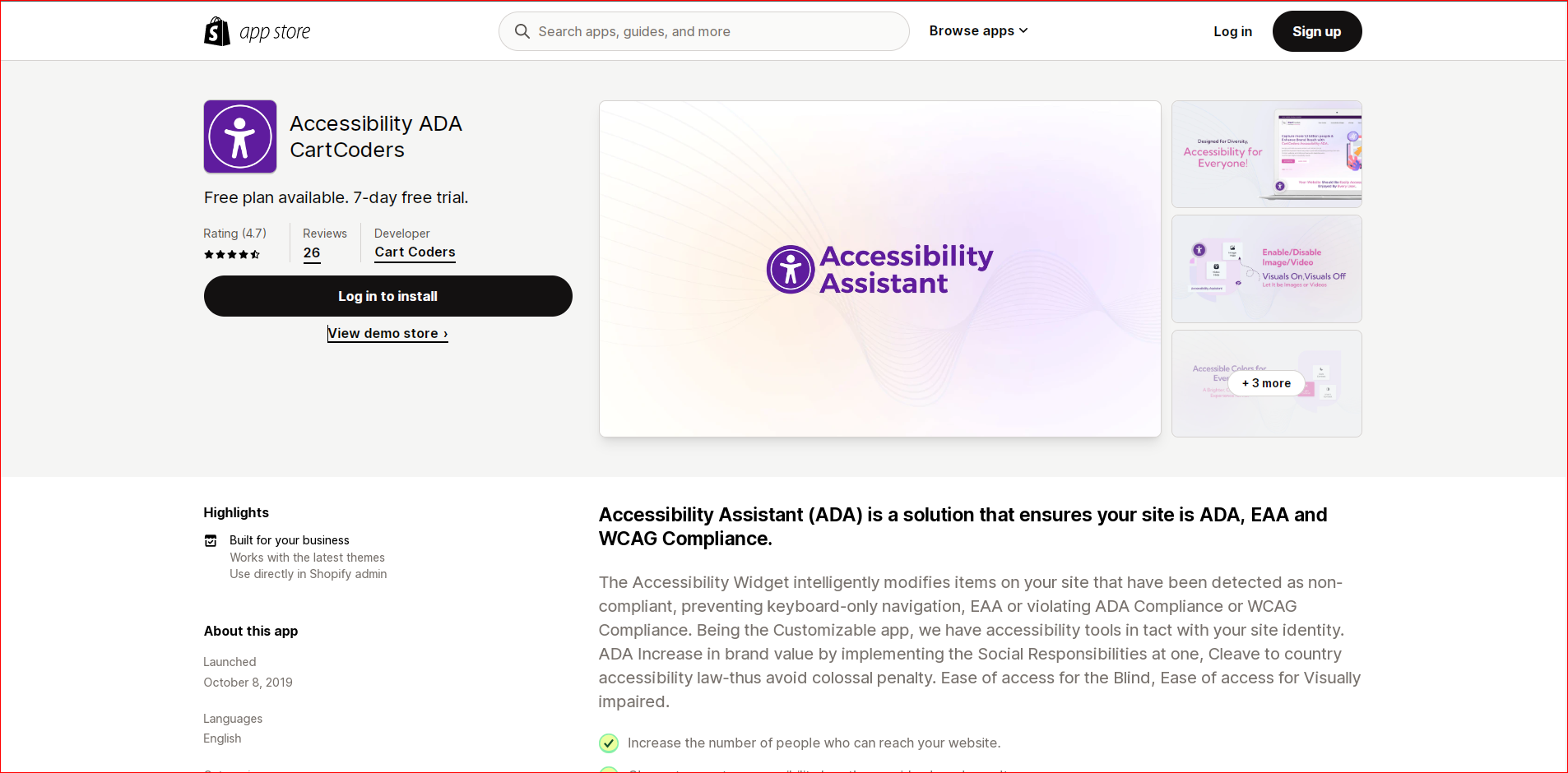Top 10 Best Shopify Accessibility Apps - ADA & WCAG Compliance