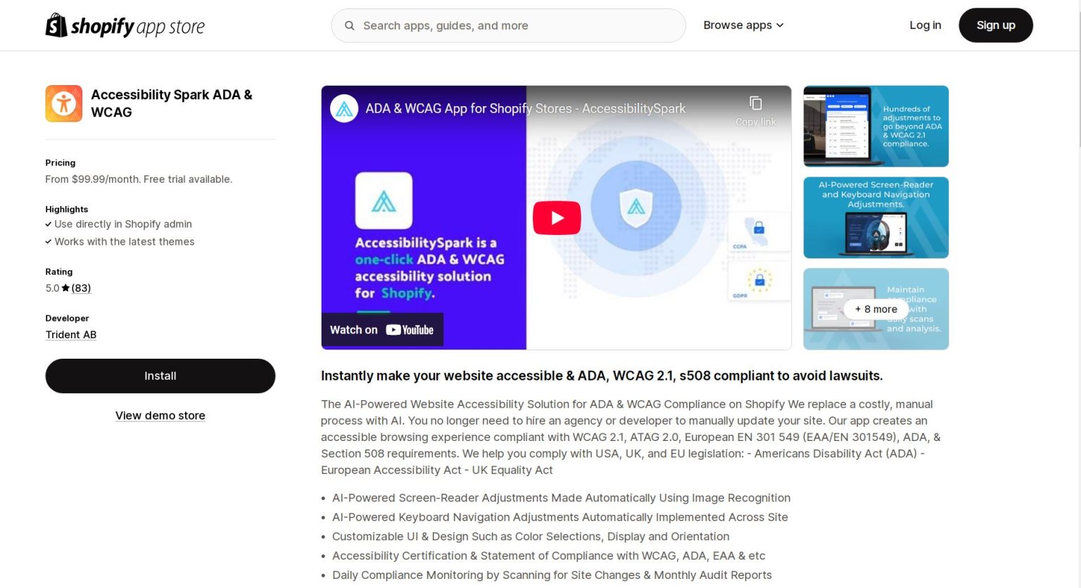 Top 10 Best Shopify Accessibility Apps - ADA & WCAG Compliance