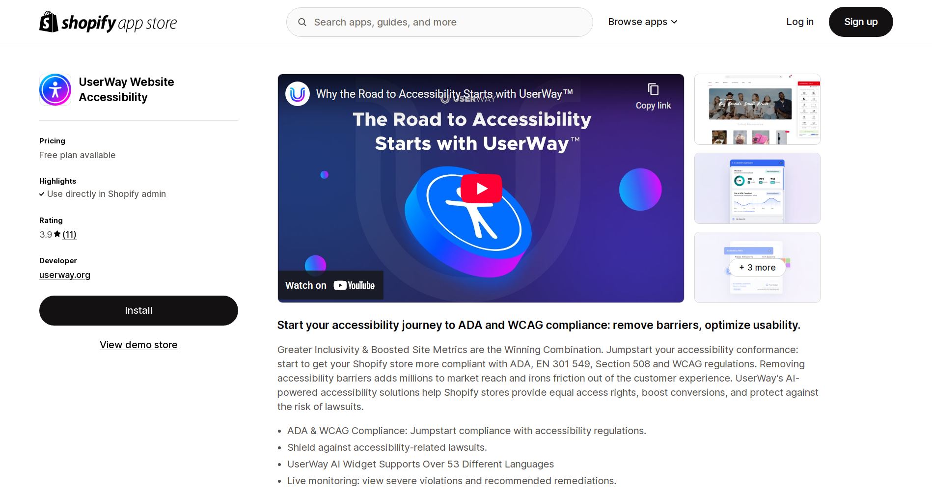 Top 10 Best Shopify Accessibility Apps - ADA & WCAG Compliance